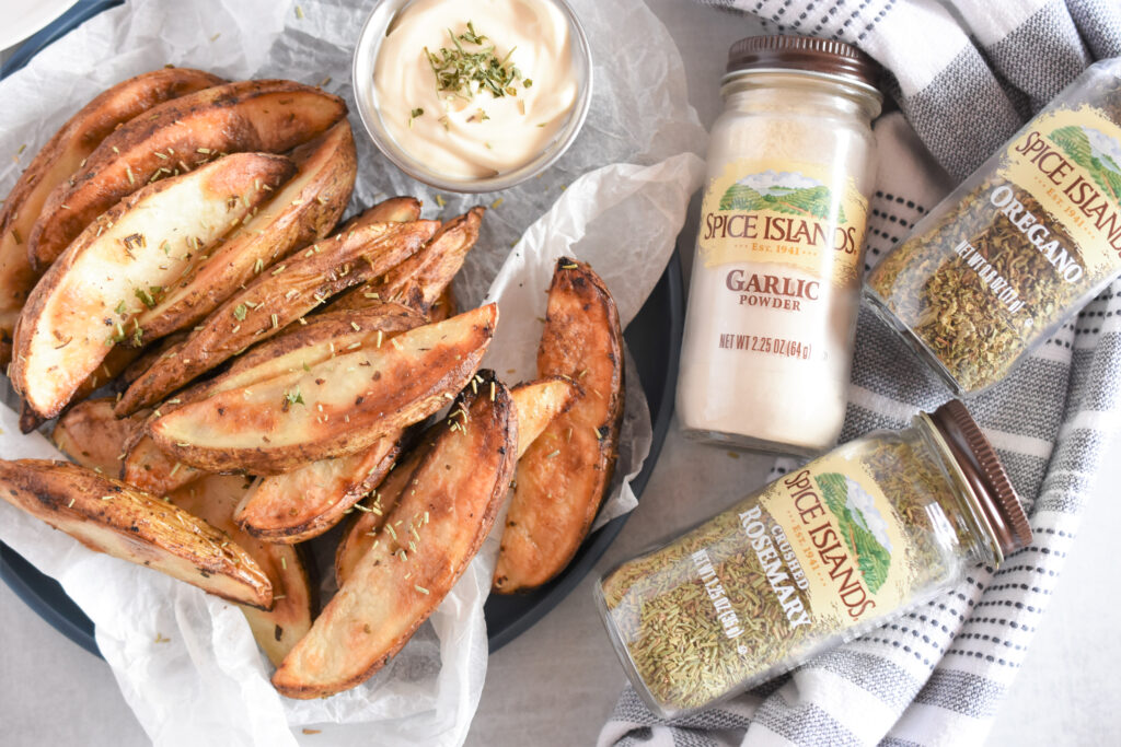 Herb Baked Potato Wedges - Spice Islands
